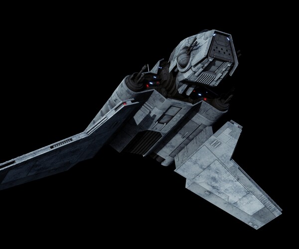 ArtStation - Nu-class attack shuttle - Star Wars | Resources