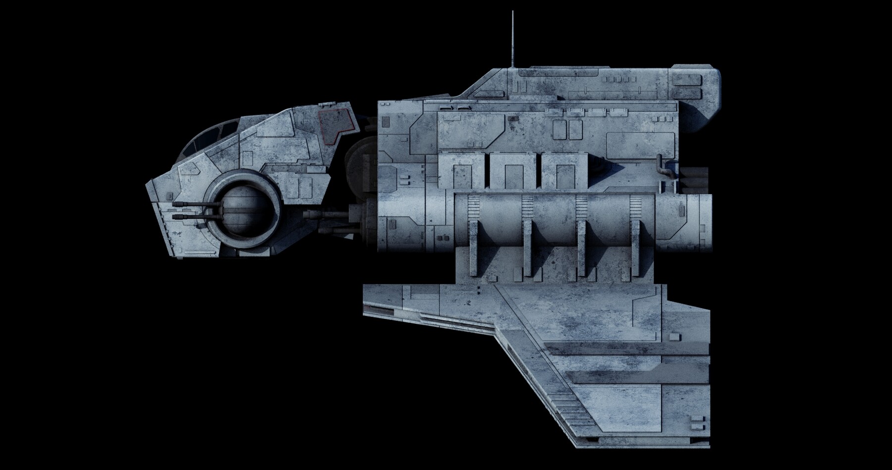 Digital Shipyard - Nu-class attack shuttle - Star Wars