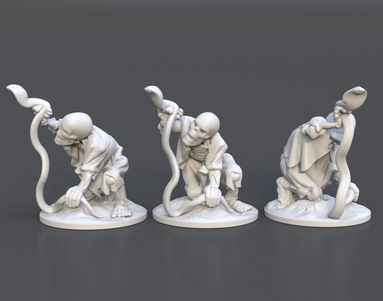 ArtStation - Immortal Skeleton Army 3D print model | Resources