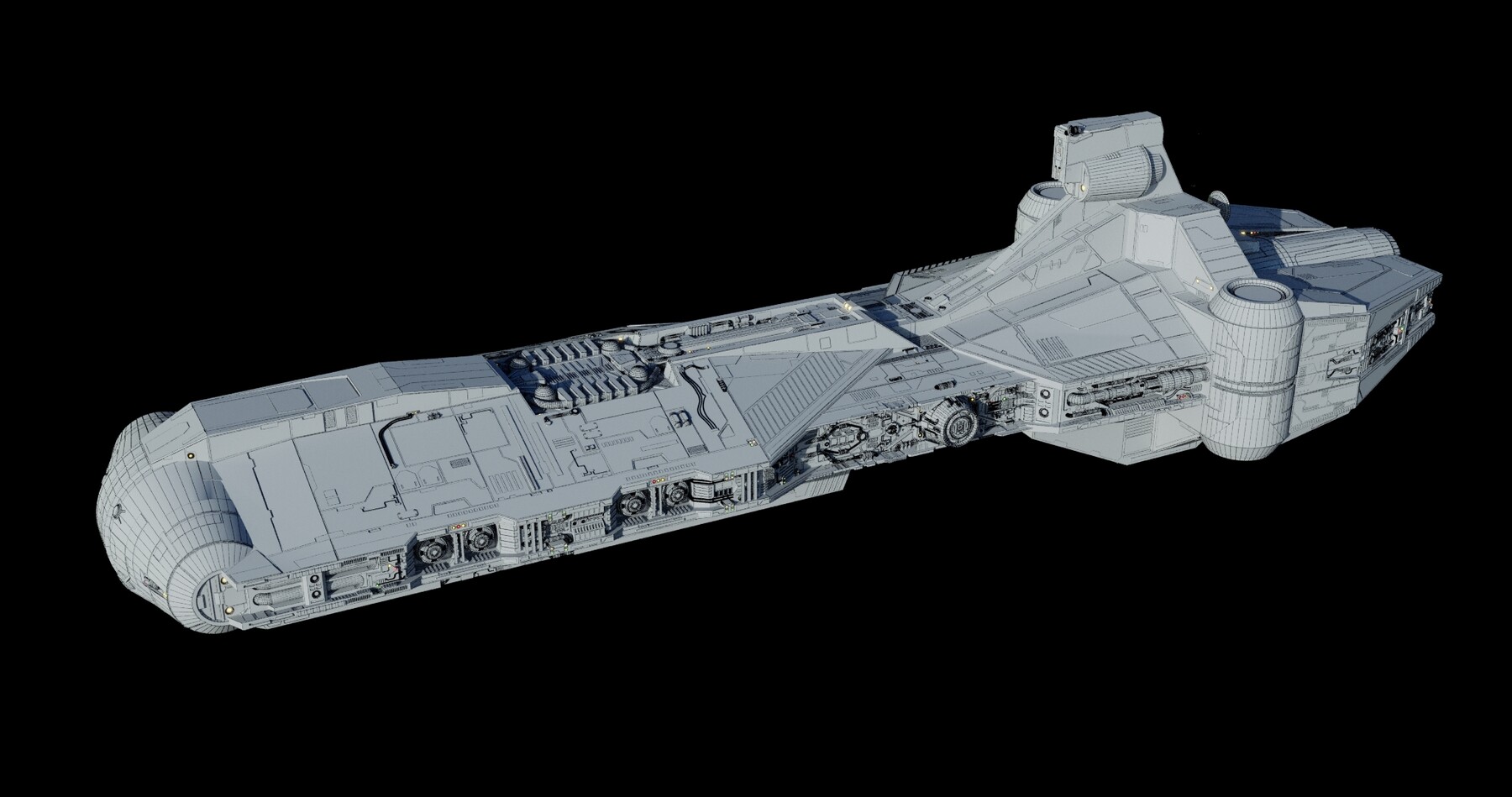 ArtStation - Pelta-class frigate - Star Wars | Resources