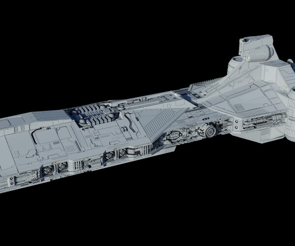 ArtStation - Pelta-class frigate - Star Wars | Resources