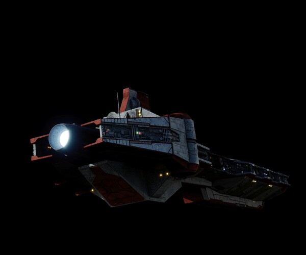 ArtStation - Pelta-class frigate - Star Wars | Resources