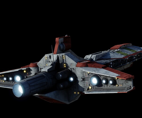 ArtStation - Pelta-class frigate - Star Wars | Resources