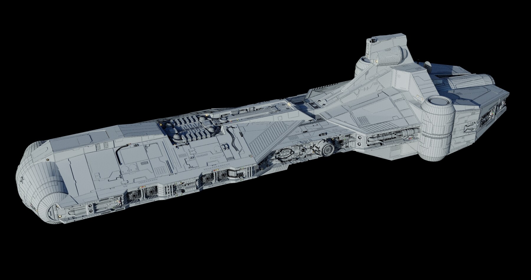 ArtStation - Pelta-class frigate - Star Wars | Resources