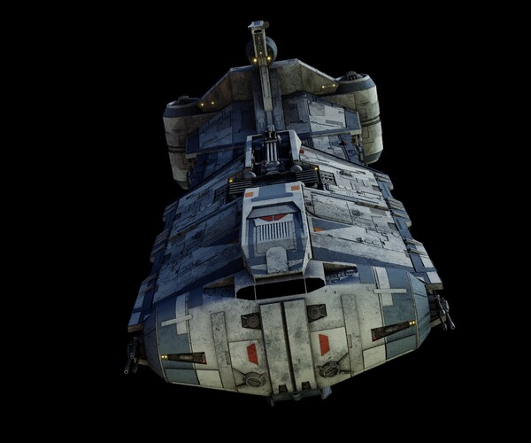 ArtStation - Rebel Command Ship «Blue Chief» and «Phoenix Home» - Star ...