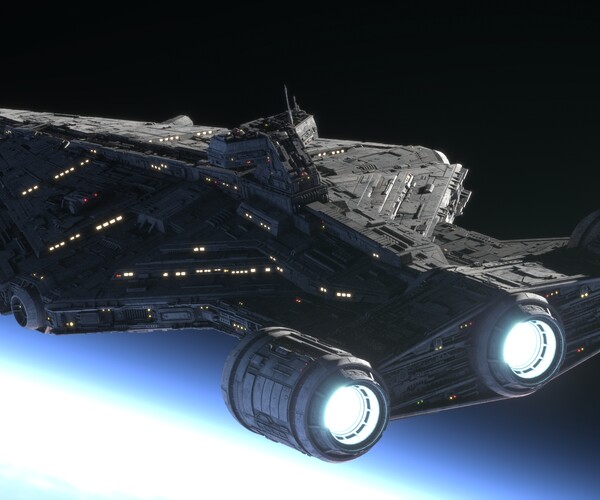 ArtStation - Imperial Light Cruiser - Star Wars | Resources
