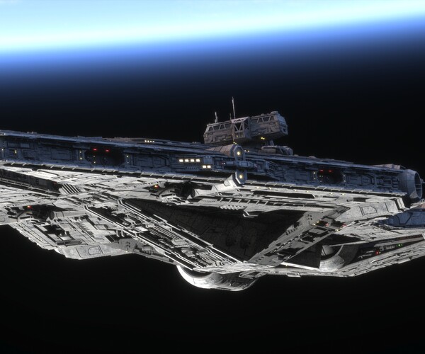 ArtStation - Imperial Light Cruiser - Star Wars | Resources