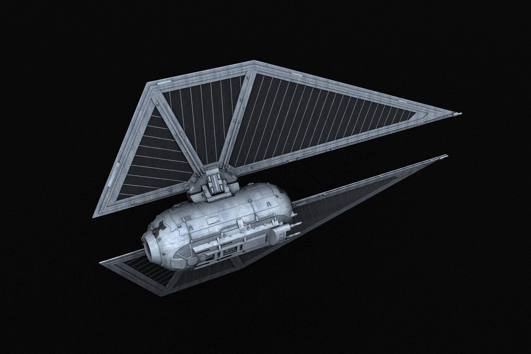 ArtStation - TIE sk x1 Striker - Star Wars | Resources