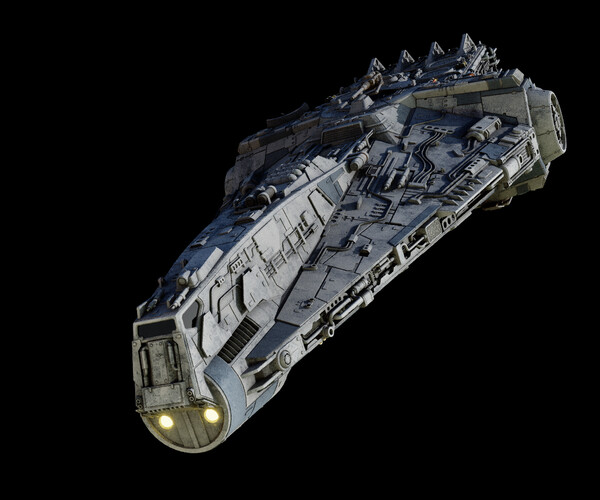 ArtStation - YT-1860 class - freighter - Star Wars | Resources