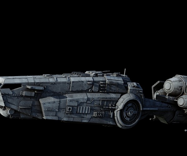ArtStation - YV-337 light freighter - Star Wars | Resources