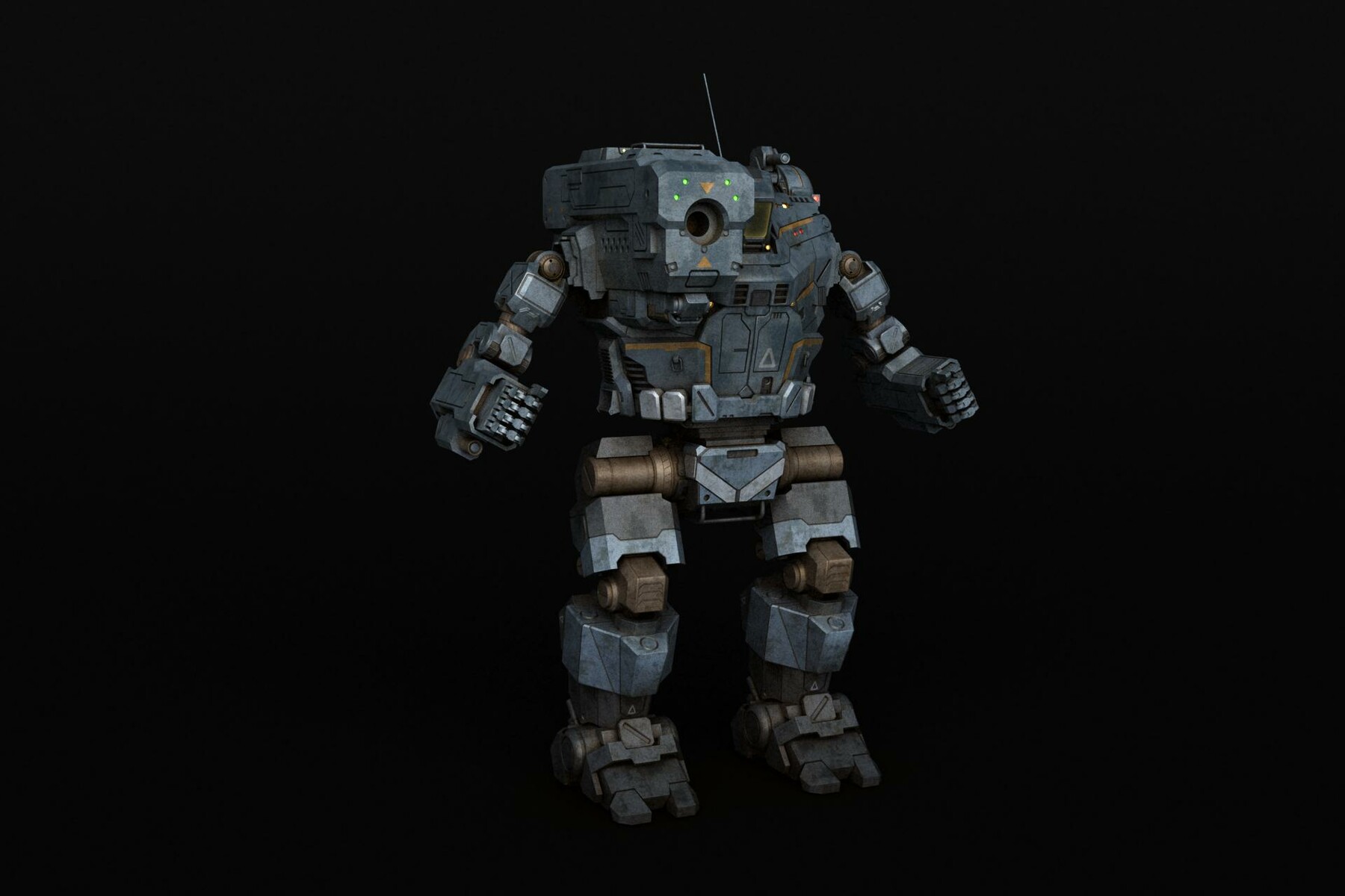 ArtStation - Hunchback HBK-4G and HBK-4P | Resources