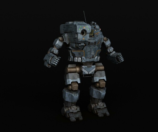 ArtStation - Hunchback HBK-4G and HBK-4P | Resources