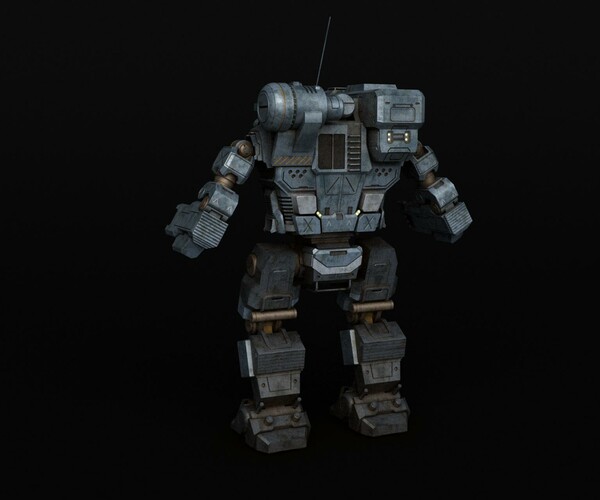 ArtStation - Hunchback HBK-4G and HBK-4P | Resources