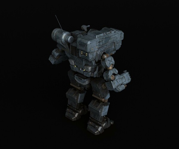 ArtStation - Hunchback HBK-4G and HBK-4P | Resources