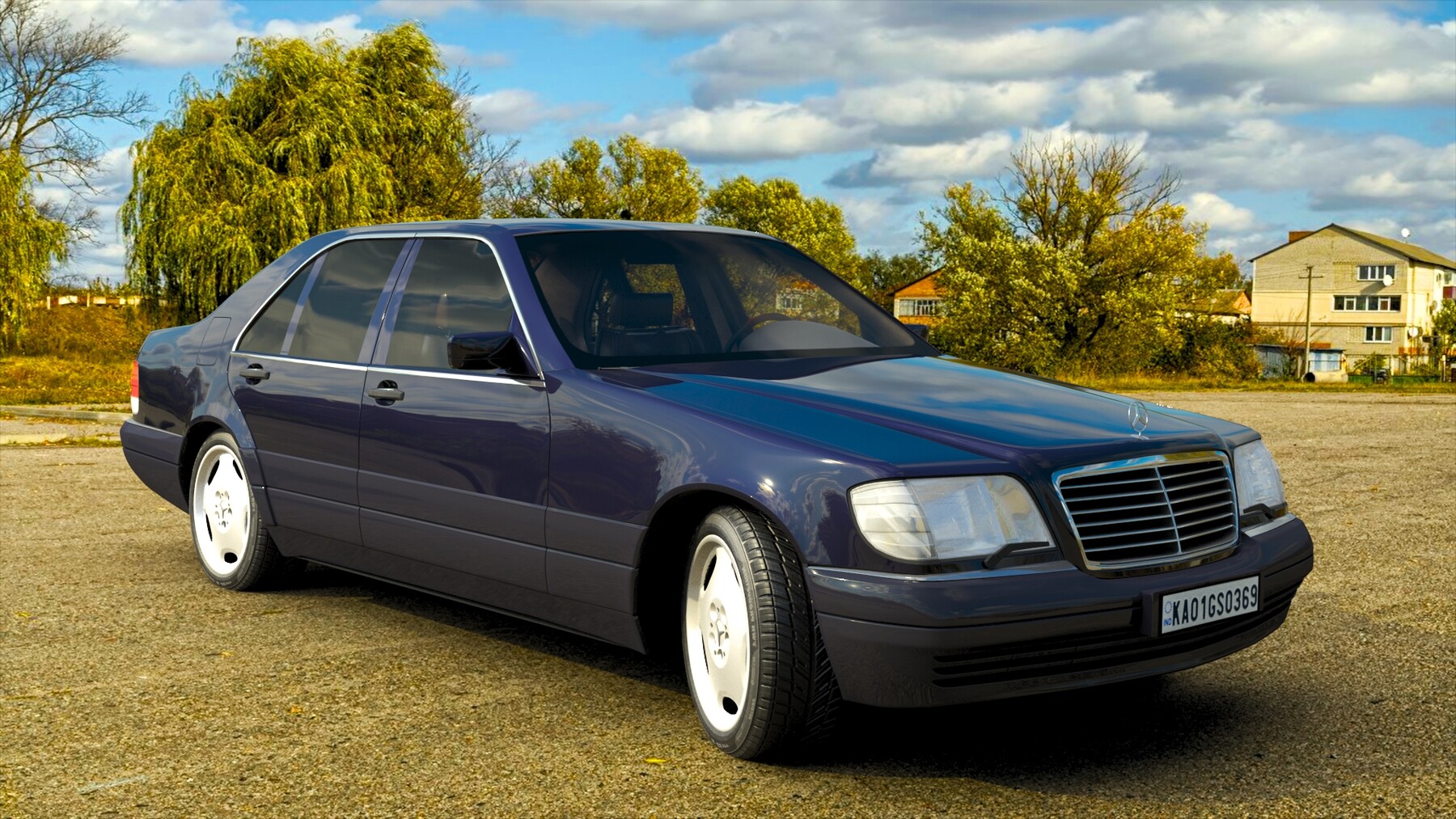 Fady Wassef - Mercedes Benz S Class W140 - S600 3D model