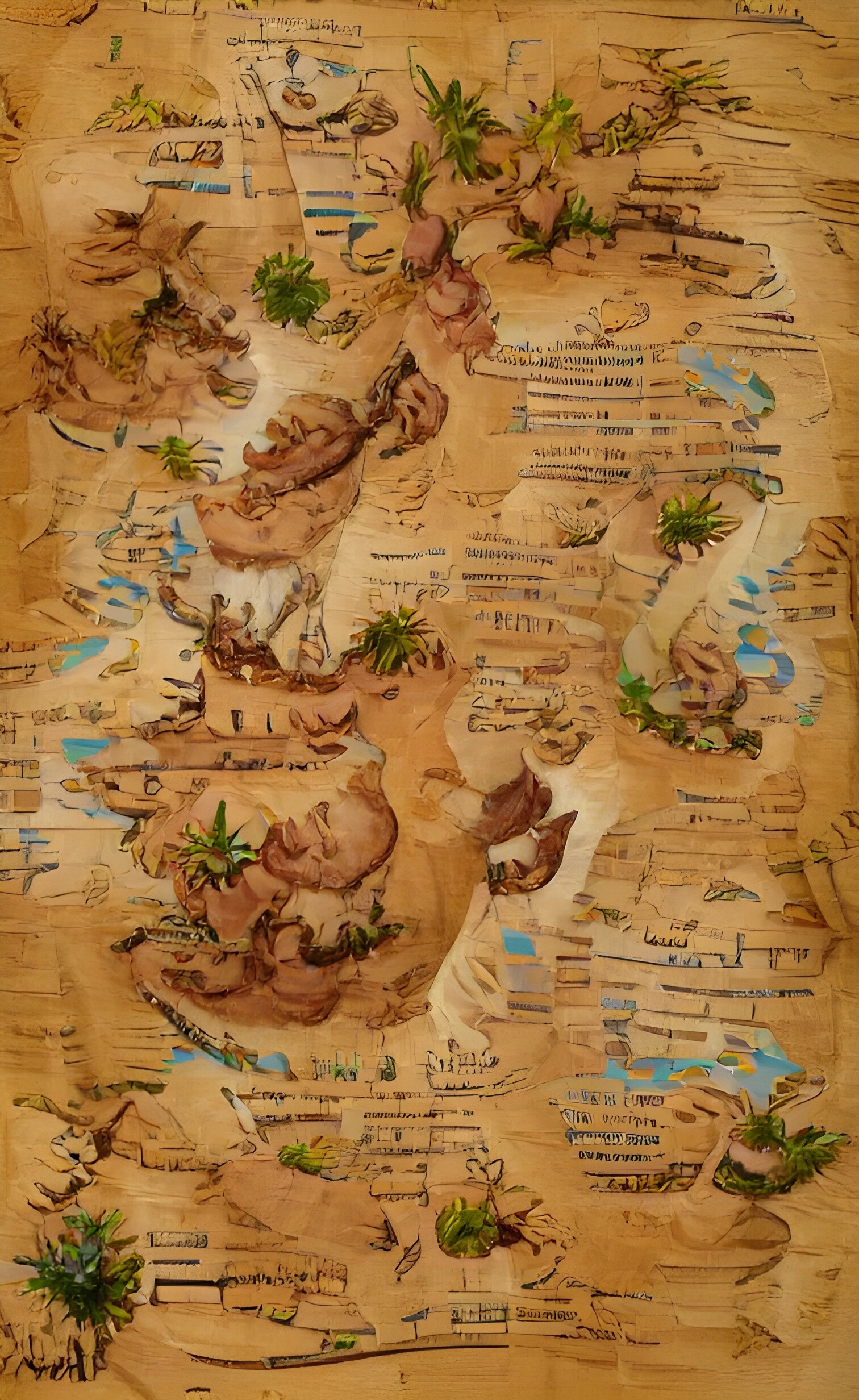 ArtStation - Treasure map 300 WorldMap Fantasy for NFT maker | Artworks