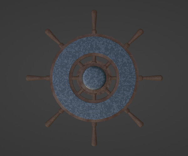 ArtStation - Ships Wheel Table | Game Assets