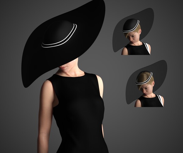 ArtStation - Crew Neck Pantsuit for Genesies 8 / 8.1 Females | Game Assets