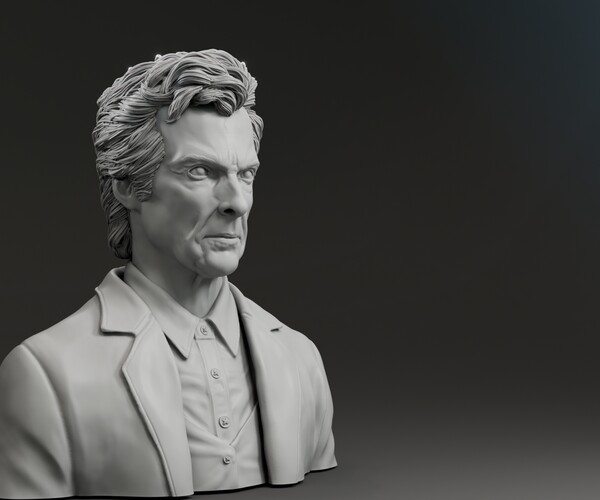 ArtStation - Peter Capaldi - 12th Doctor - Doctor Who | Resources