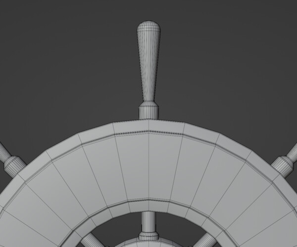 ArtStation - Ship's Wheel | Game Assets