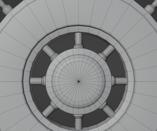 ArtStation - Ship's Wheel | Game Assets
