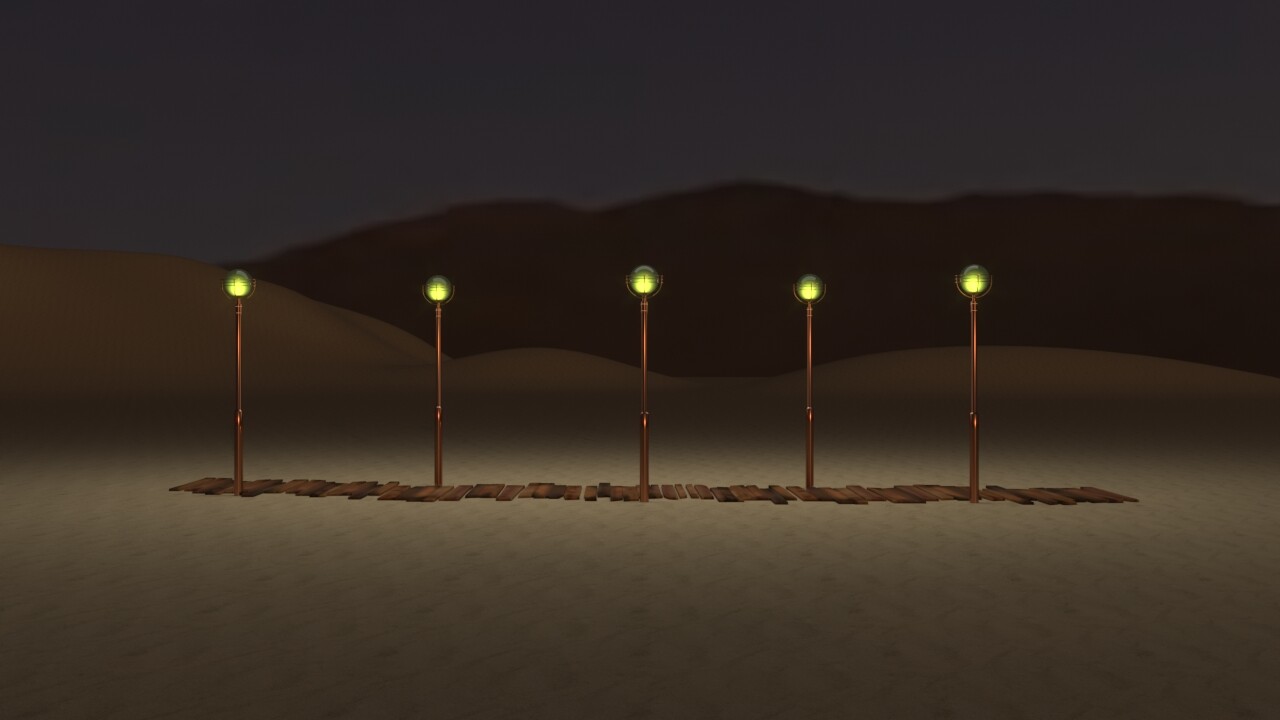 ArtStation - Garden Wooden Path | Game Assets