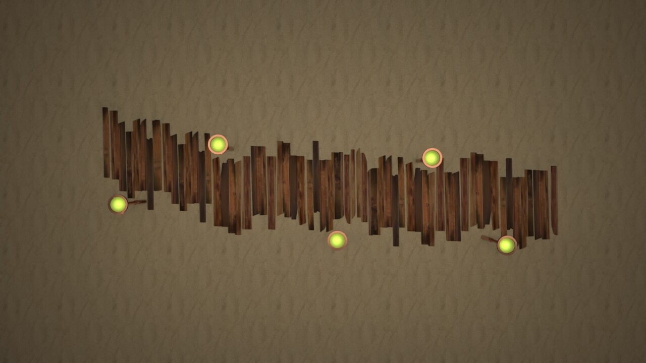 ArtStation - Garden Wooden Path | Game Assets