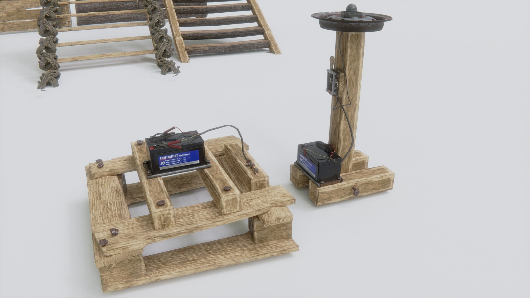 ArtStation - Survival Modular Building Parts Pack | Game Assets