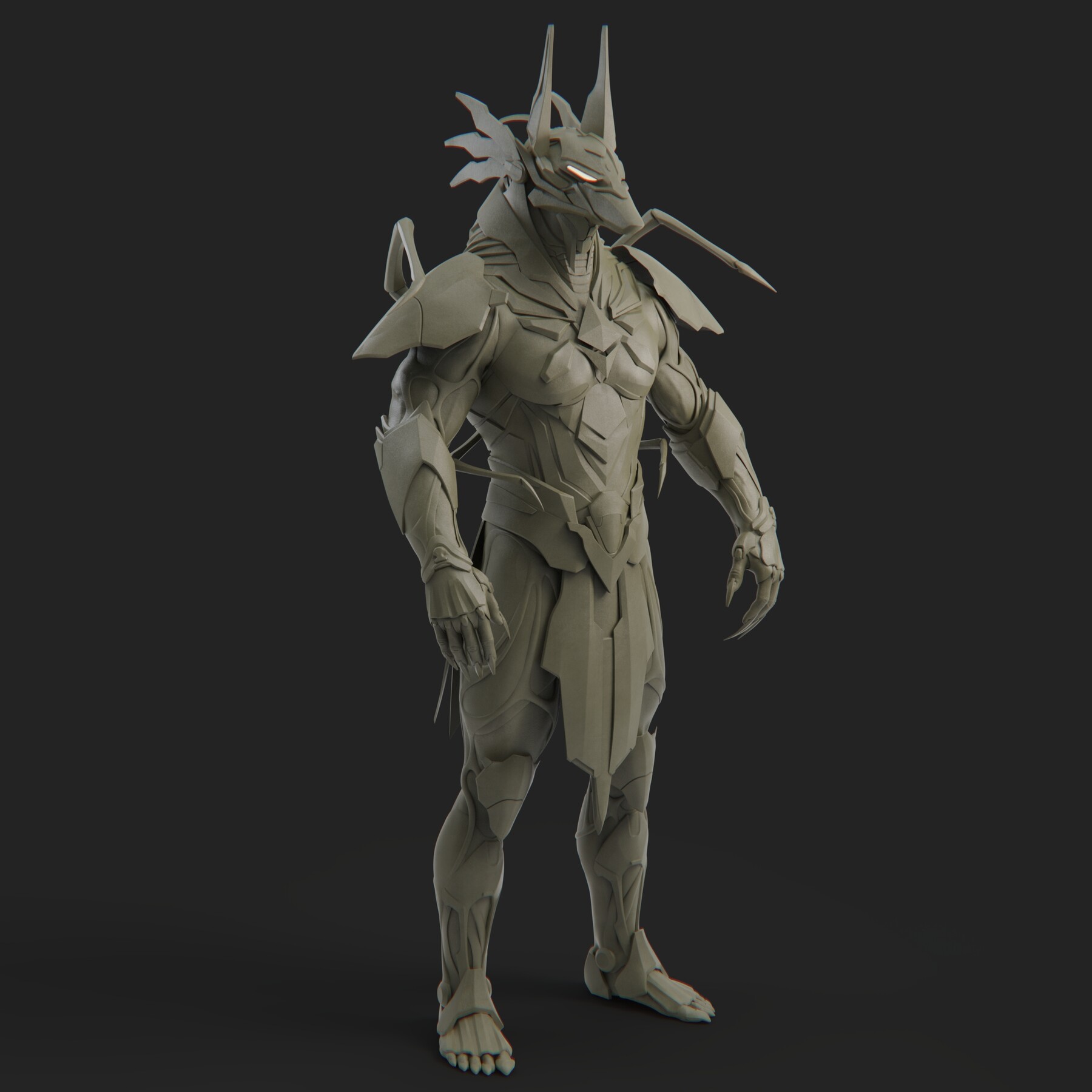 ArtStation - Cyber Anubis | Resources