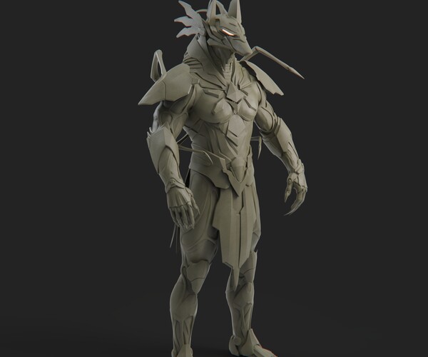 ArtStation - Cyber Anubis | Resources