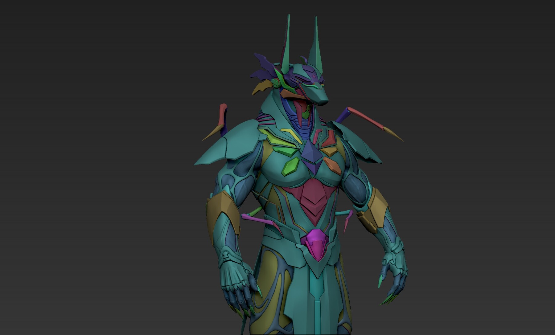 ArtStation - Cyber Anubis | Resources