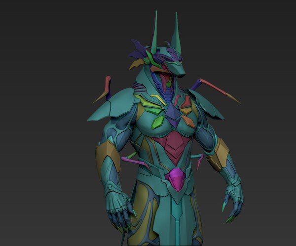 ArtStation - Cyber Anubis | Resources