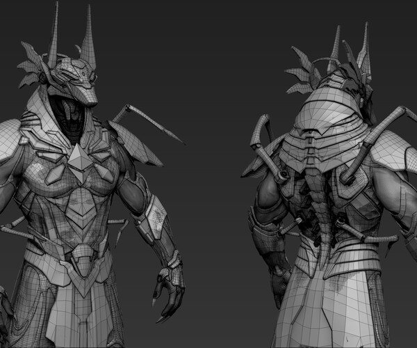 ArtStation - Cyber Anubis | Resources