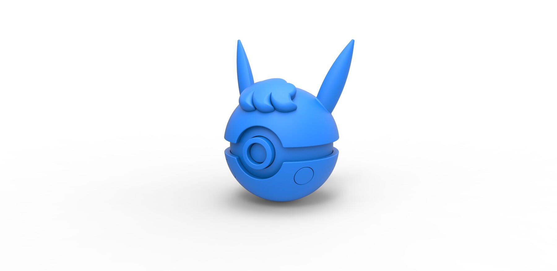 ArtStation - 3D printable Pikachu Curly orb | Resources