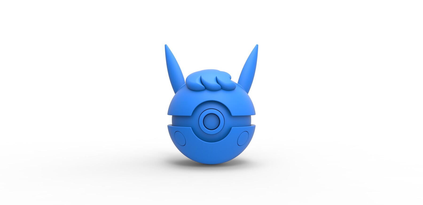 ArtStation - 3D printable Pikachu Curly orb | Resources