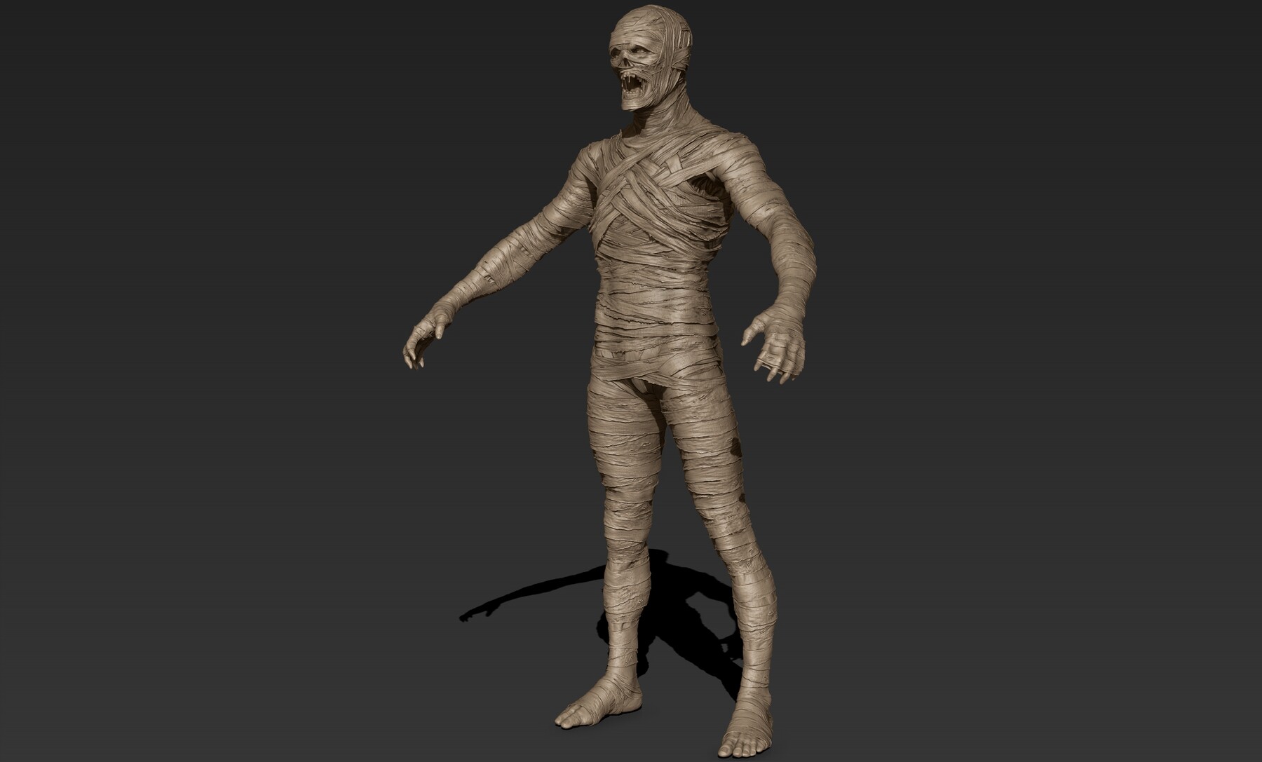 ArtStation - Mummy Monster | Resources