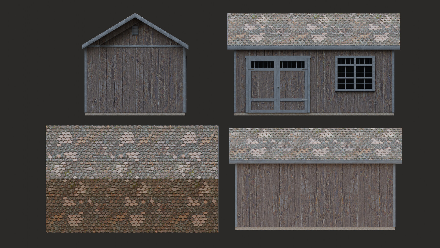 ArtStation - Free Objects Pack / Set 1 / .blend .fbx .obj | Game Assets