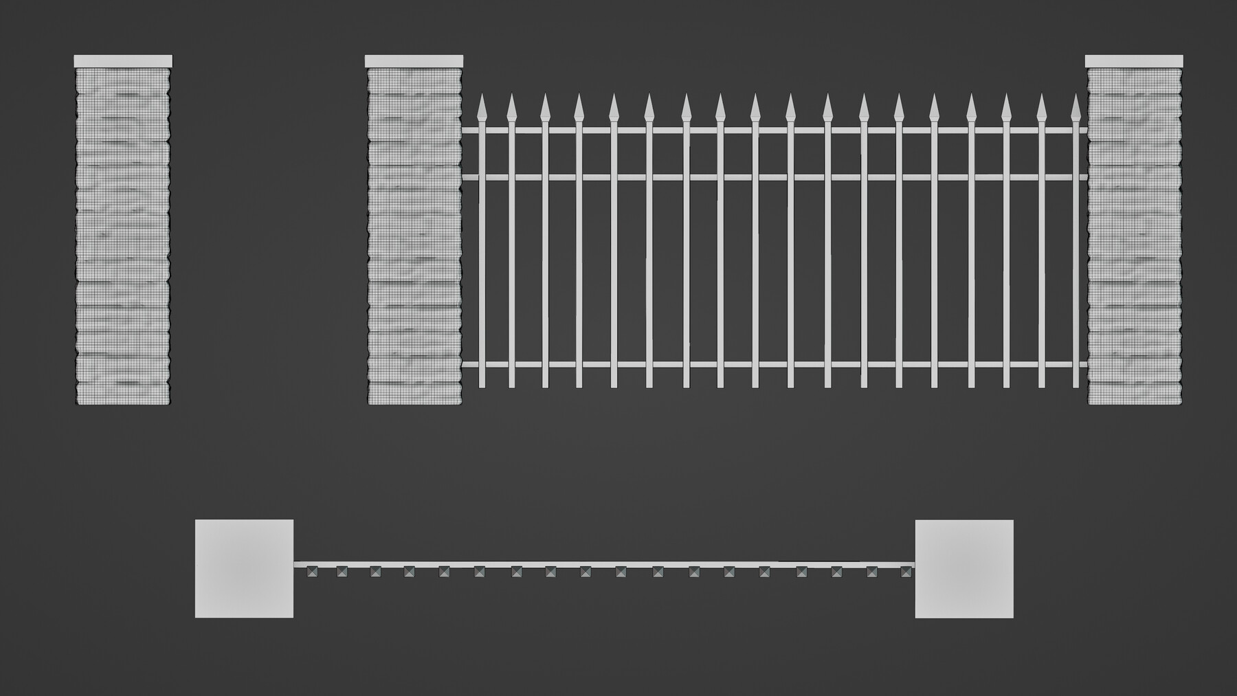 ArtStation - Free Objects Pack / Set 1 / .blend .fbx .obj | Game Assets