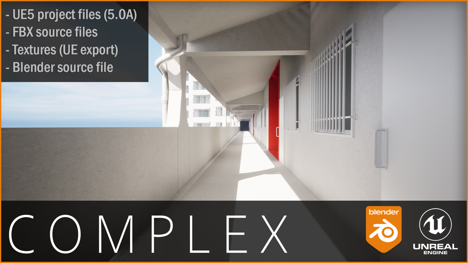 ArtStation - Complex - Project files / FBX + UE5 + Blend | Resources