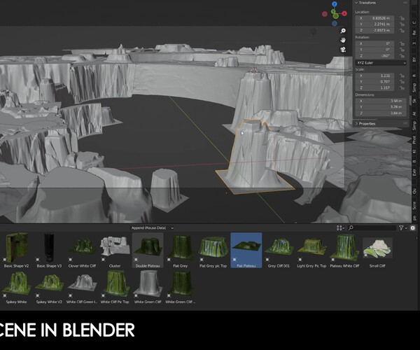 ArtStation - Create an Environment - A Blender to Photoshop Tutorial ...