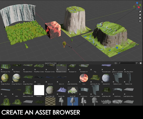 ArtStation - Create an Environment - A Blender to Photoshop Tutorial ...