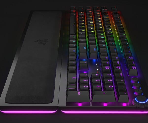 ArtStation - RGB Keyboard RAZER BLACKWIDOW V3 PRO | Resources