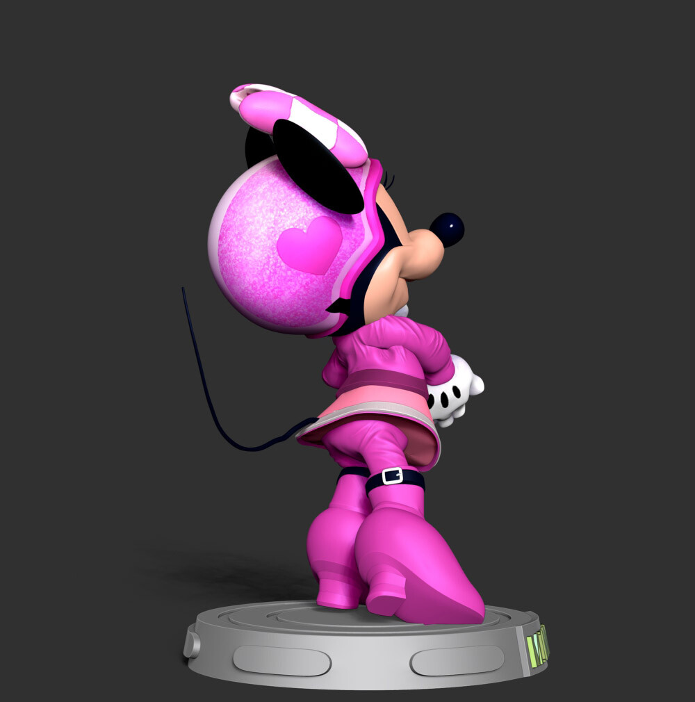 ArtStation - Minnie Mouse - Champions Trophy | Resources