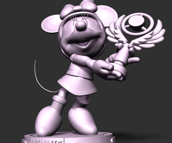 ArtStation - Minnie Mouse - Champions Trophy | Resources