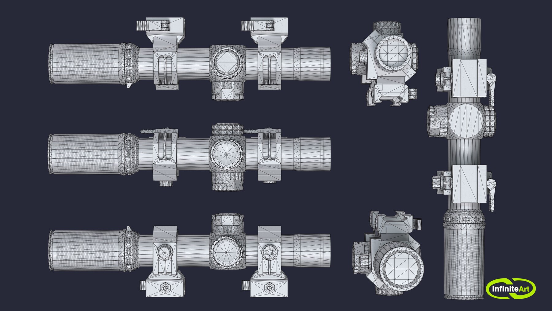 ArtStation - Gunsights | Game Assets