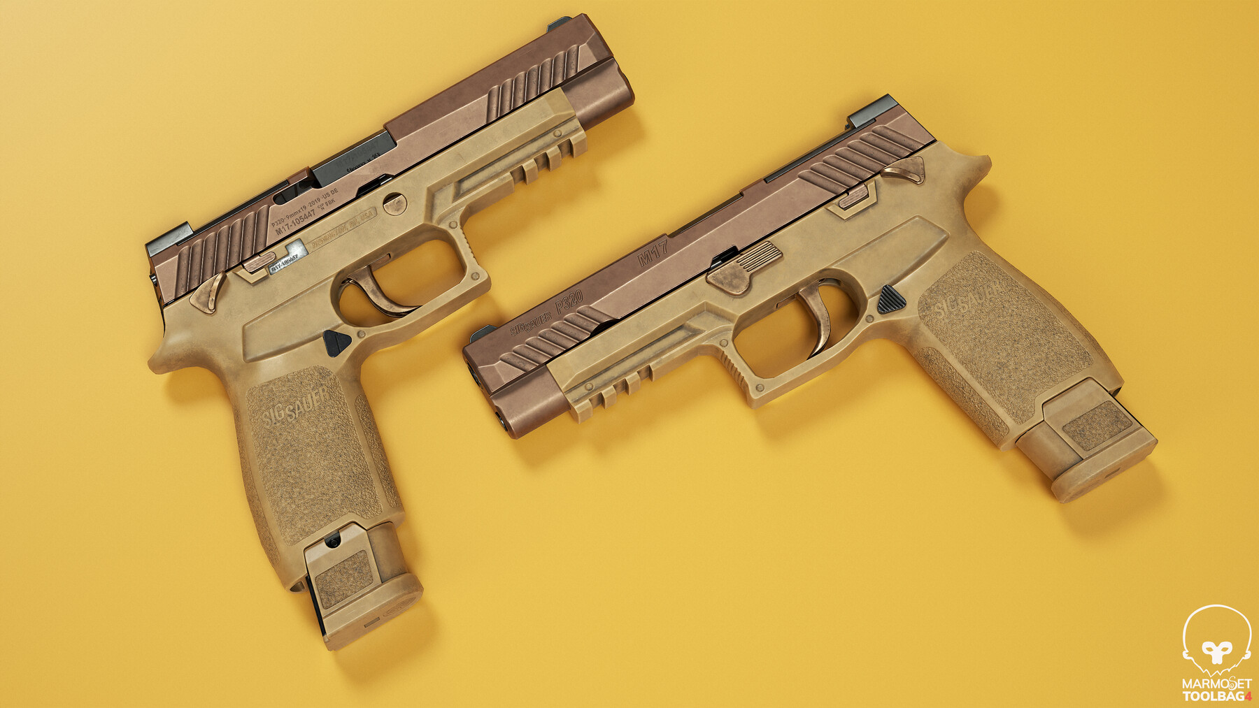 ArtStation - Sig Sauer P320 M17 | Game Assets