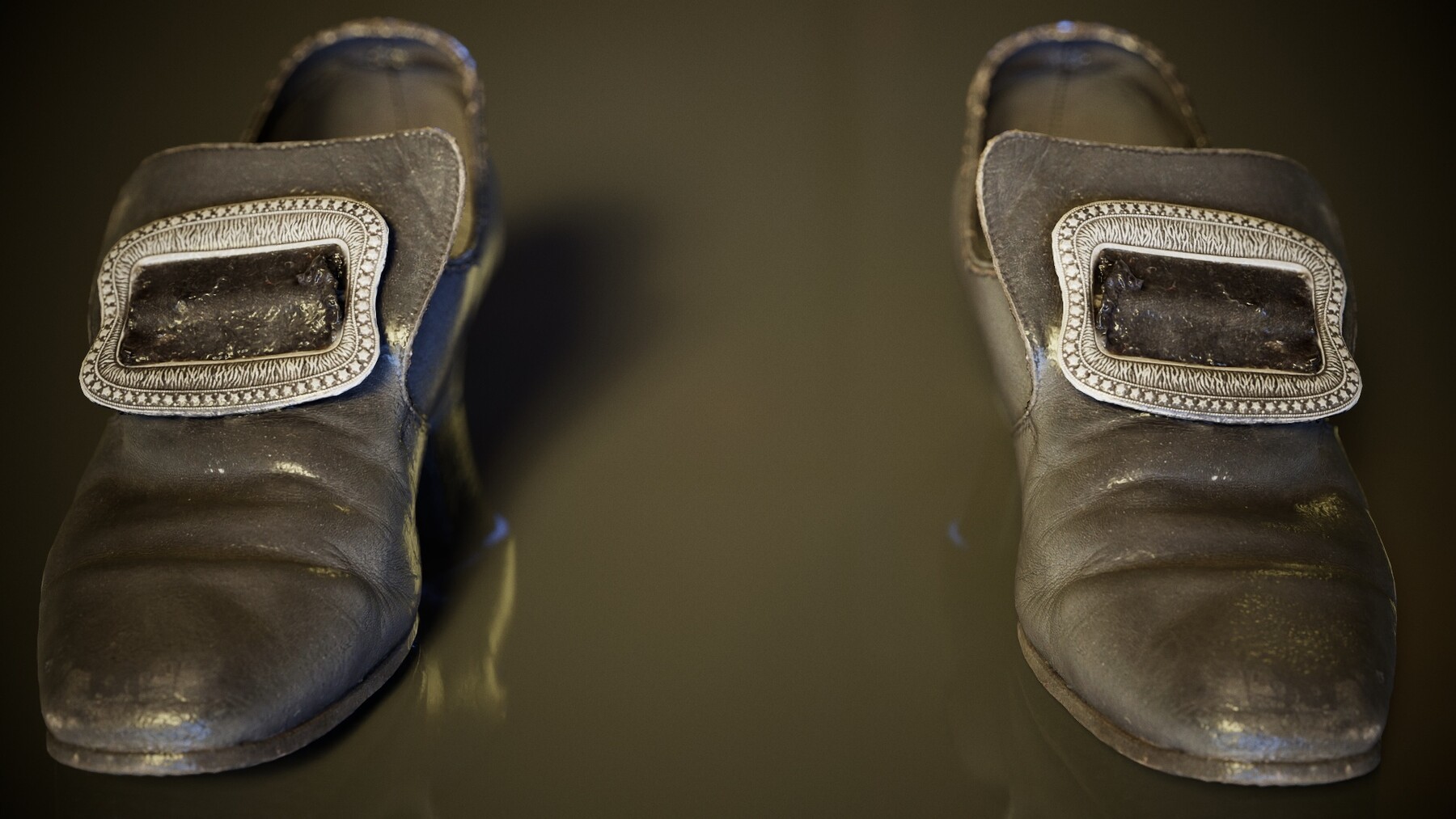 ArtStation - Baroque Shoe Clasp | Game Assets