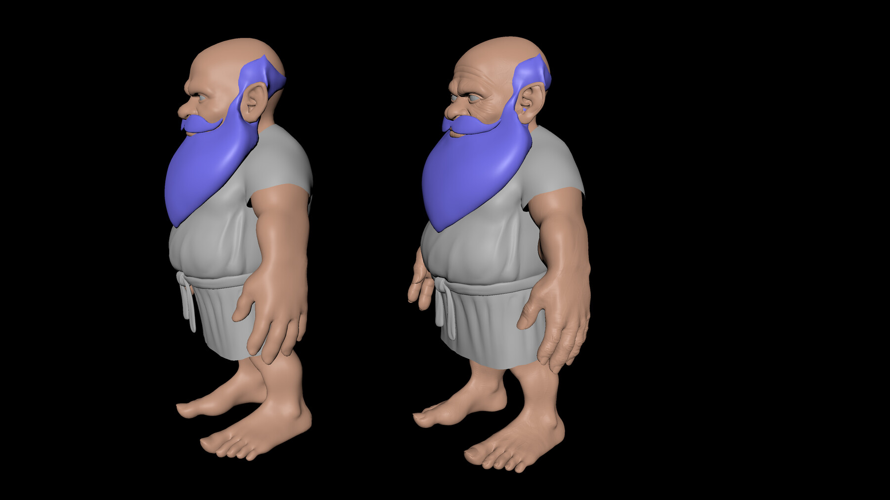 ArtStation - dwarf old man | Resources