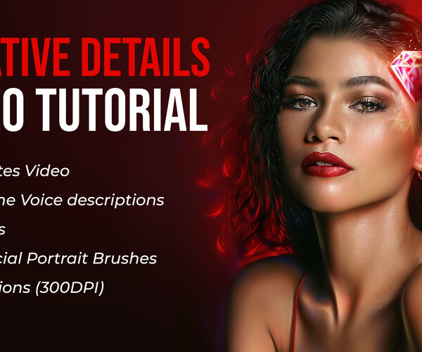 ArtStation - Adding Creative Details Photoshop Video Tutorial | Tutorials