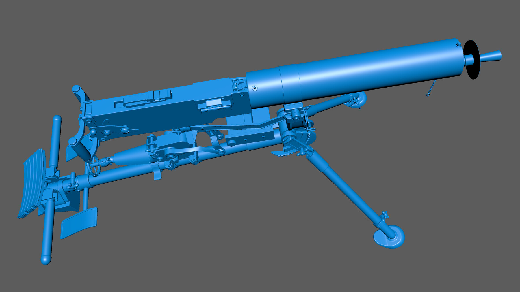 ArtStation - Maxim heavy machine gun model | Resources